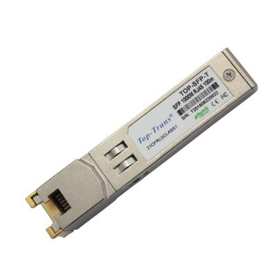 China GLC-TE Compatible 1.25G 1000M RJ45 100M Copper SFP Transceiver Optical Modules for sale