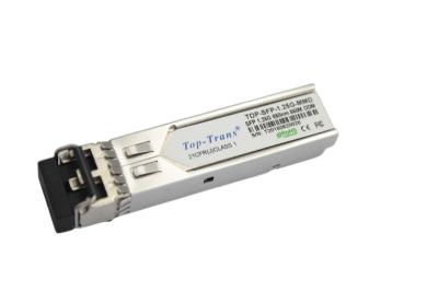China GLC-SX-MMD Compatible GbE SFP Module 1.25G 850nm Multimode 550m LC Duplex for sale