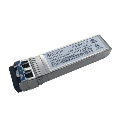 China Brocade 57-0000076-01 FC SFP Transceiver XBR-000182 10GBASE-LR SFP+ 1310nm 10G LWL Optical Module for sale