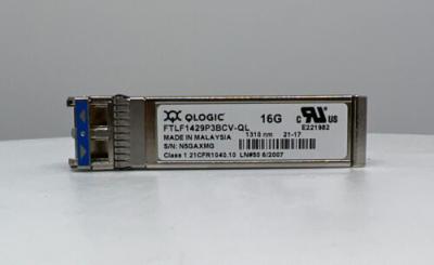 China Qlogic FTLF1429P3BCV-QL 16Gb SFP+ Optical Transceiver - 1310nm 10km Range 14.025Gb/s Data Rate for sale