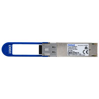 China Finisar FTLC1154RDPL 100GBASE-LR4 QSFP28 Optical Transceiver QSFP28 100G Module 10km for sale