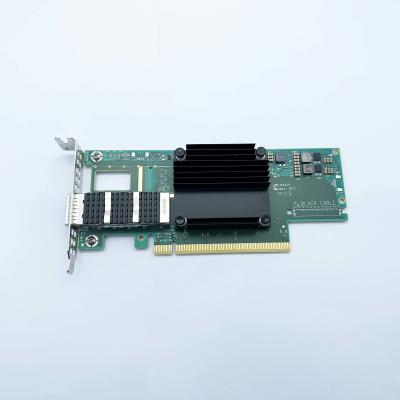 China MCX653105A-ECAT Single QSFP56 Network Card - 200Gb/s InfiniBand HDR and Ethernet Dual Protocol for sale