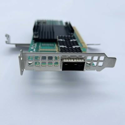 China Mellanox ConnectX-6 VPI MCX653105A-ECAT 100GbE Infiniband EDR HDR100 Single QSFP56 PCIe 4.0 x16 RDMA Server Adapter for sale