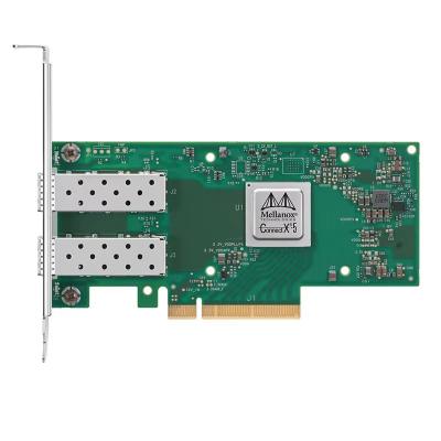China Mellanox ConnectX-5 Dual 25Gbit SFP28 PCIe 3.0 x8 Network Adapter Card MCX512A-ACAT for sale