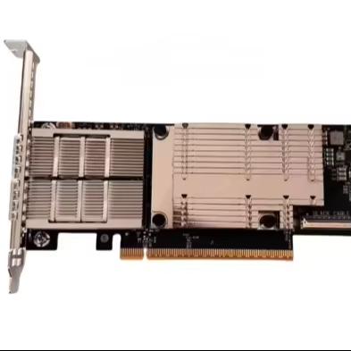 China Mellanox MCX755106AS-HEAT ConnectX-7 InfiniBand&Ethernet Network Adapter Card 200GbE NDR200 Dual-Port QSFP112  PCIe 5.0 X16 for sale