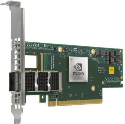 China High Performance MCX623105AN-CDAT 100GbE Ethernet PCIe Network Card | Ultra-Fast Single-Port Adapter for Data Centers for sale