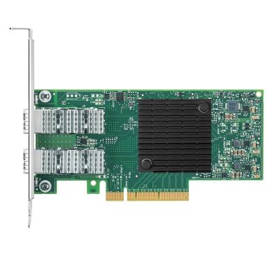 China New NVIDIA MCX653106A-HDAT ConnectX-6 Infiniband 200GbE HDR Ethernet Dual Port QSFP56 PCIe4.0 X16 Server Adapter Card for sale