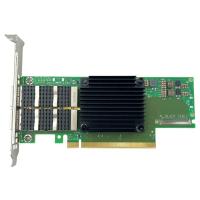 China Mellanox ConnectX-6 Series Ethernet Adapter MCX653106A-EFAT PCIe4.0 X16 Internal Dual Port 100Gb/s QSFP56 Server Application for sale