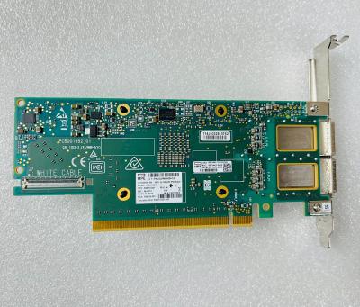 China HP CX651105A Connect-6 VPI 100Gbps QSFP56 Optical Fiber Server Network Adapter PCIe 3.0 X16 Internal Ethernet Card for sale