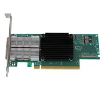 China NVIDIA Connect-6 VPI Series MCX654106A-HCAT Ethernet Network Interface Card PCIe 3.0x16 Dual Port 200Gb/s QSFP56 Server for sale