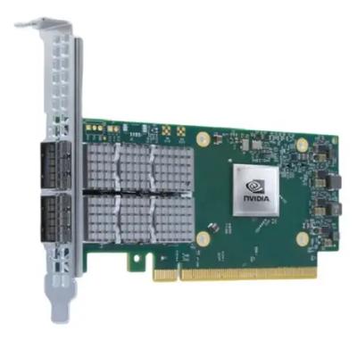 China New Mellanox MCX654106A-HCAT Connect-6 Dual-Port SFP56 200GbE Network Card for Data Center PCIe Internal Wireless Server Stock for sale