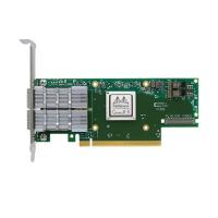 China Mellanox MCX654106A-ECAT Connect-6 Dual-Port QSFP56 100GbE Wired Network Card for Data Center Internal Server PCIe Stock for sale