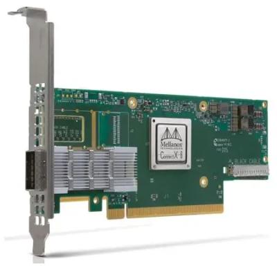 China NVIDIA MCX654106A-HCAT ConnectX-6 Dual-Port SFP56 200GbE Network Card for Data Center PCIe Internal Wireless Server Stock for sale