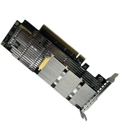 China Mellanox MCX75310AAS-HEAT NDR 200G OSFP Single Port Network Card ConnectX-7 200Gbps PCIe 5.0 200G InfiniBand Ethernet Dual for sale