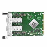 China Mellanox MCX623436AN-CDAB Dual Port 100GbE Ethernet Network Card for Server Data Centers PCIe Wired Internal Fiber Optic for sale