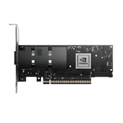 China Mellanox MCX715105AS-WEAT Intel Ethernet Converged Network Adapter PCIe 400GbE Server Internal for sale