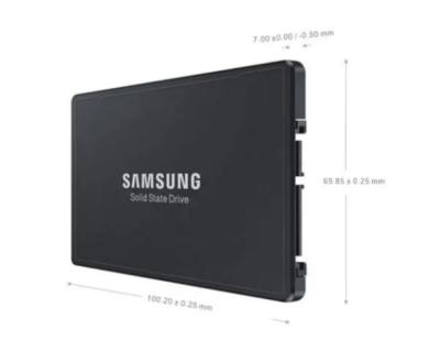 China Samsung PM9A3 7.68TB PCIe 4.0 NVMe Enterprise SSD with 6900MB/s U.2 Form Factor for sale