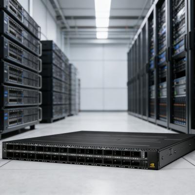 China NVIDIA MQM9790-NS2R Quantum-2 400G NDR InfiniBand Switch 64-Port C2P Airflow for sale