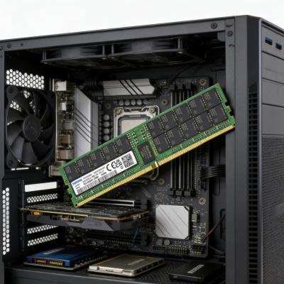 China M321R8GA0PB0-CWMCJ Samsung 64GB DDR5 5600 ECC RDIMM Server Memory Module for sale