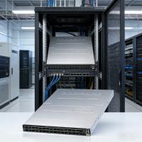 China NVIDIA Quantum-2 QM9700 64-Port 400G NDR InfiniBand Switch, 32 OSFP, 1U for sale
