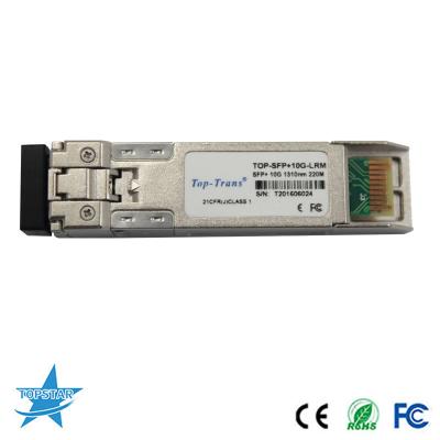 China 10G Base LRM Optical Transceiver 220M MMF 1310nm SFP+ Optical Module for sale