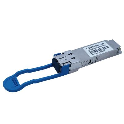 China QSFP28 OTU4 100Gbps 112Gbps Fiber Optic Receiver Module Dual Data Rate LWDM4 10KM LR4 SMF for sale