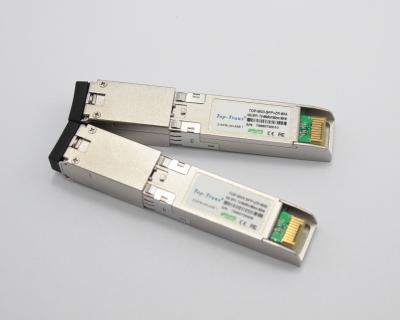 China Finisar 10G SFP+ Optical Transceiver SMF BIDI 100km For 10G Ethernet for sale