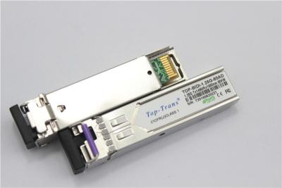 China Toptrans BIDI 1.25G-80AD/BD SFP Optical Transceiver 80KM with 3.3V Power and Digital Diagnostics for sale