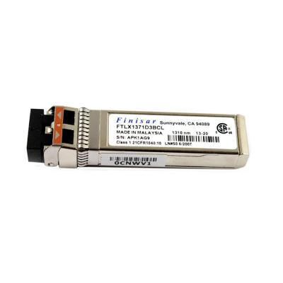 China Finisar FTLX1371D3BCL SFP+ Optical Module 1310nm 220M Fast Ethernet SFP+ for sale