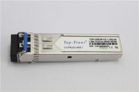 China 1.25G DWDM SFP Duplex LC SFP Optical Transceiver 80Km Hot Pluggable for sale
