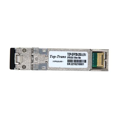 China Cisco SFP-25G-LR-S Compatible Transceiver SFP28 25G 1310nm 10KM SMF Module for sale