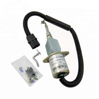 China Genuine Weichai Engine Parts 24v Flame Out Switch Control 13030192 Engine Solenoid Valve for sale