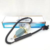 China Genuine Weichai Engine Parts 24v Flame Out Switch Control 13030192 Engine Solenoid Valve for sale