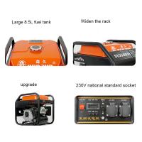 China 5KW 230V Home Gasoline  Silent Portable Petrol Inverter Generator for sale