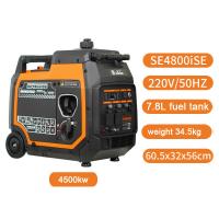 China 220V 50Hz Portable Silent 3.0kW Power for Home Gasoline Generators for sale