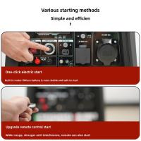 China 230V Rated Voltage Gasoline Portable Generator SE7500PRO-C for Outdoor Power Needs for sale