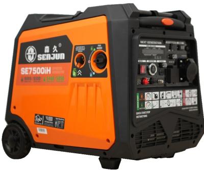 China Portable Camping Generator 5.5kw 6.5kw Propane LPG Gas Gasoline Dual Fuel for at Home for sale