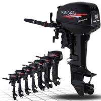 China Picture Shows 6HP 12HP 18HP Original 2 Stroke Outboard Motor for Water Cooling Boat Engine for sale