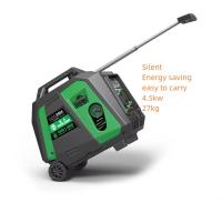 China Home 4.8kw Power Mini Frequency Conversion Gasoline Generator with Rated Voltage 230V for sale