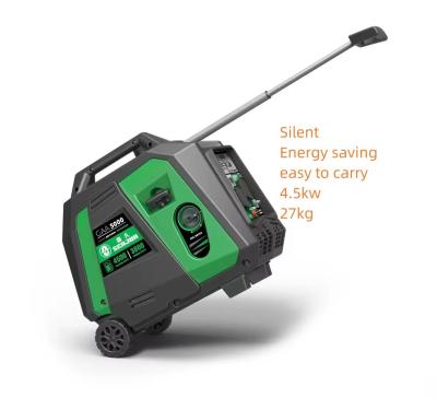 China Home 4.8kw Power Mini Frequency Conversion Gasoline Generator with Rated Voltage 230V for sale