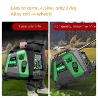 China Home 4.8kw Power Mini Frequency Conversion Gasoline Generator with Rated Voltage 230V for sale
