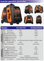 China Silent and Powerful Portable Generator for Home Remote Start Variable Frequency for sale