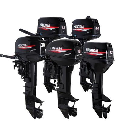 China Picture Shows 6HP 12HP 18HP 2 Stroke Outboard Engine for Boat Motor for sale