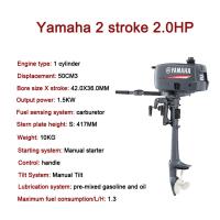 China Dimensions L x W x H mm 1008*1000*60 Outboard Boat Engine 2 Stroke 6HP 9.9HP 15HP for sale