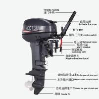 China OUTBOARD Engine 4hp 6hp 12hp 18hp 30hp 40hp 2 Stroke Inflatable Boat With Outboard Motor for sale