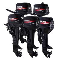 China Powerful Hangkai OUTBOARD Motor Boat Engine with 2 Stroke and 4 Stroke Drive Shaft for sale