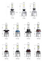 China High Power S2 H7 LED Headlight Bulbs Hot Sells 48w 12000lm for Other Year Car Fitment for sale