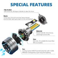 China Modified Car LED Headlights H7 H4 H1 Super Bright Bulbs with and Long Service Life for sale