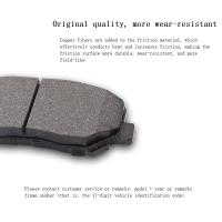 China CRA-G49HC114 PULSAR Ceramic Brake Pads for Benzz V250/V260/V260L and Performance for sale