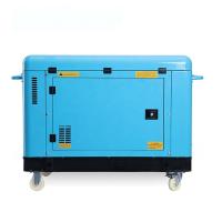 China Small Mobile Twin-Cylinder Silent Diesel Generator Set 10/12/15/20KW 90KG Speed 3000RPM for sale